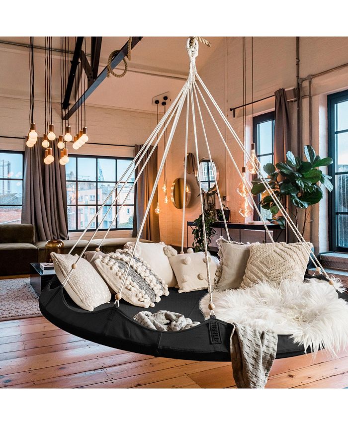 TiiPii Bed Deluxe TiiPii Floating Daybed with Sunbrella Fabric, Large ...