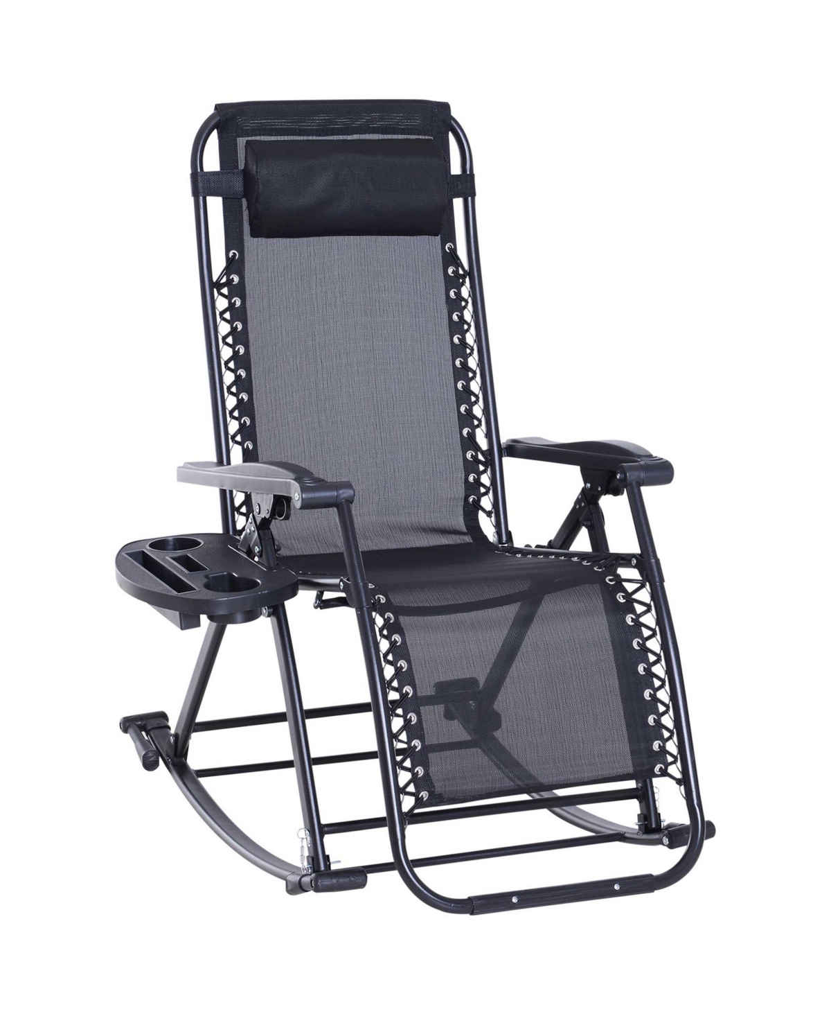 Click here for Outsunny Zero Gravity Reclining Rocking Chair  Lou... prices