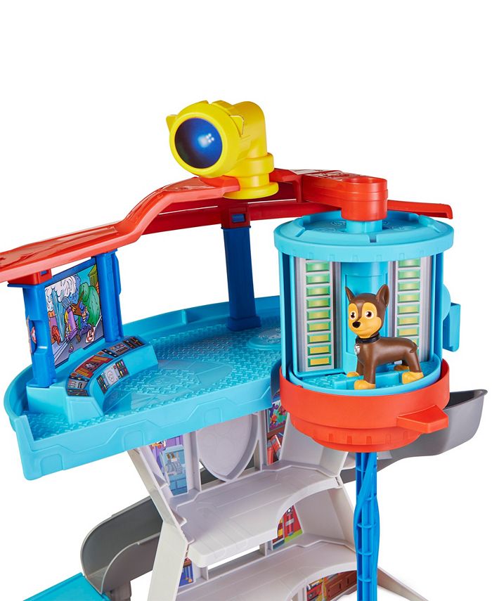 Paw Patrol Lookout Tower Playset with Toy Car Launcher - Macy's