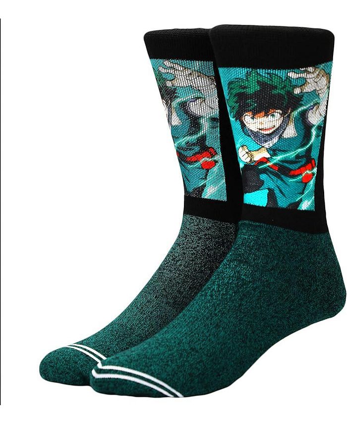 My Hero Academia Anime Cartoon Deku 360 Character Unisex Adult Crew ...
