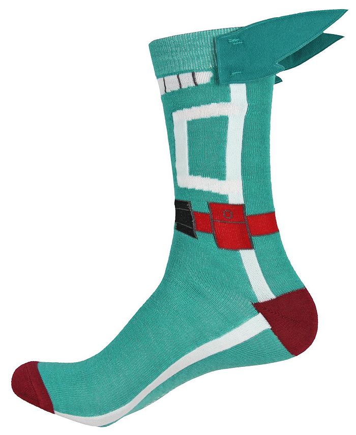My Hero Academia Izuku Deku Midoriya Costume Cosplay Crew Socks Adult ...