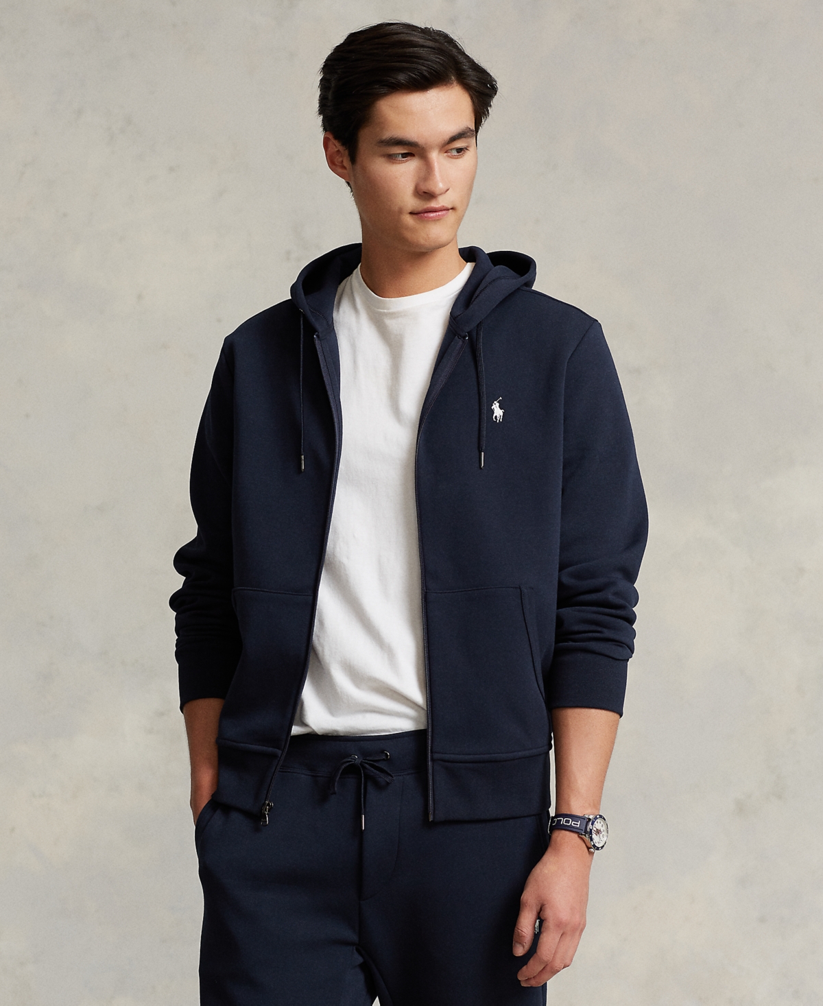 Click here for Polo Ralph Lauren Mens Double-Knit Full-Zip Hoodie... prices