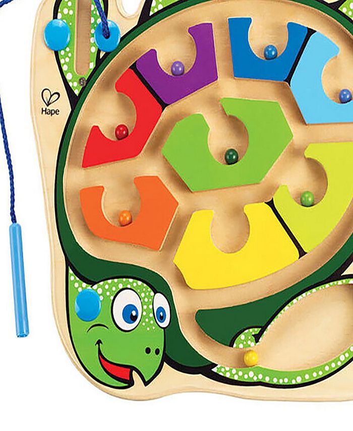 Hape Totally Amazing Color back Sea Turtle Bead Maze - Macy's