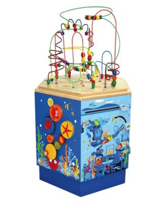 Hape Coral Reef Wooden Activity Center Table - Macy's
