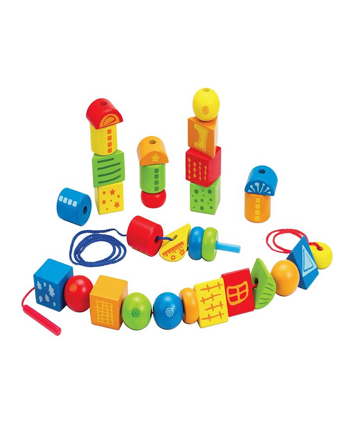 Hape String-Along Shapes Block Stacking Game - Macy's