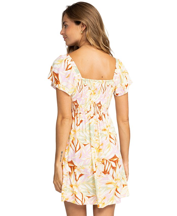 Roxy Juniors' Oceanview Printed Mini Dress - Macy's
