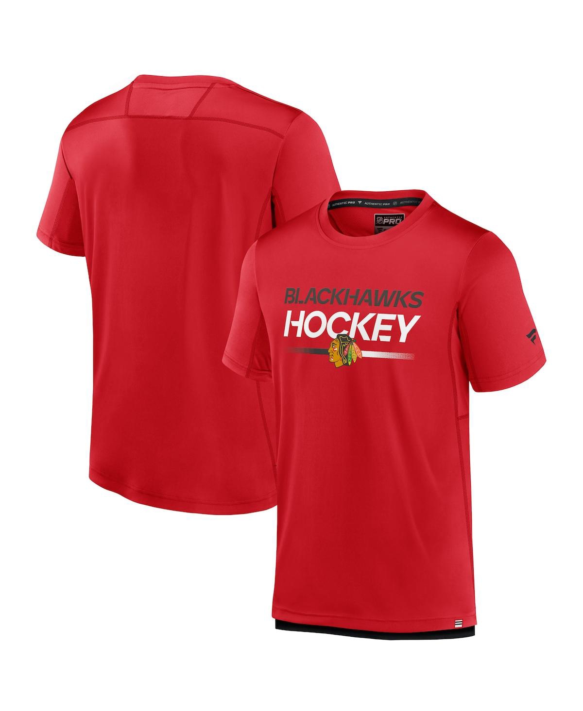 Click here for Mens Fanatics Red Chicago Blackhawks Authentic Pro... prices