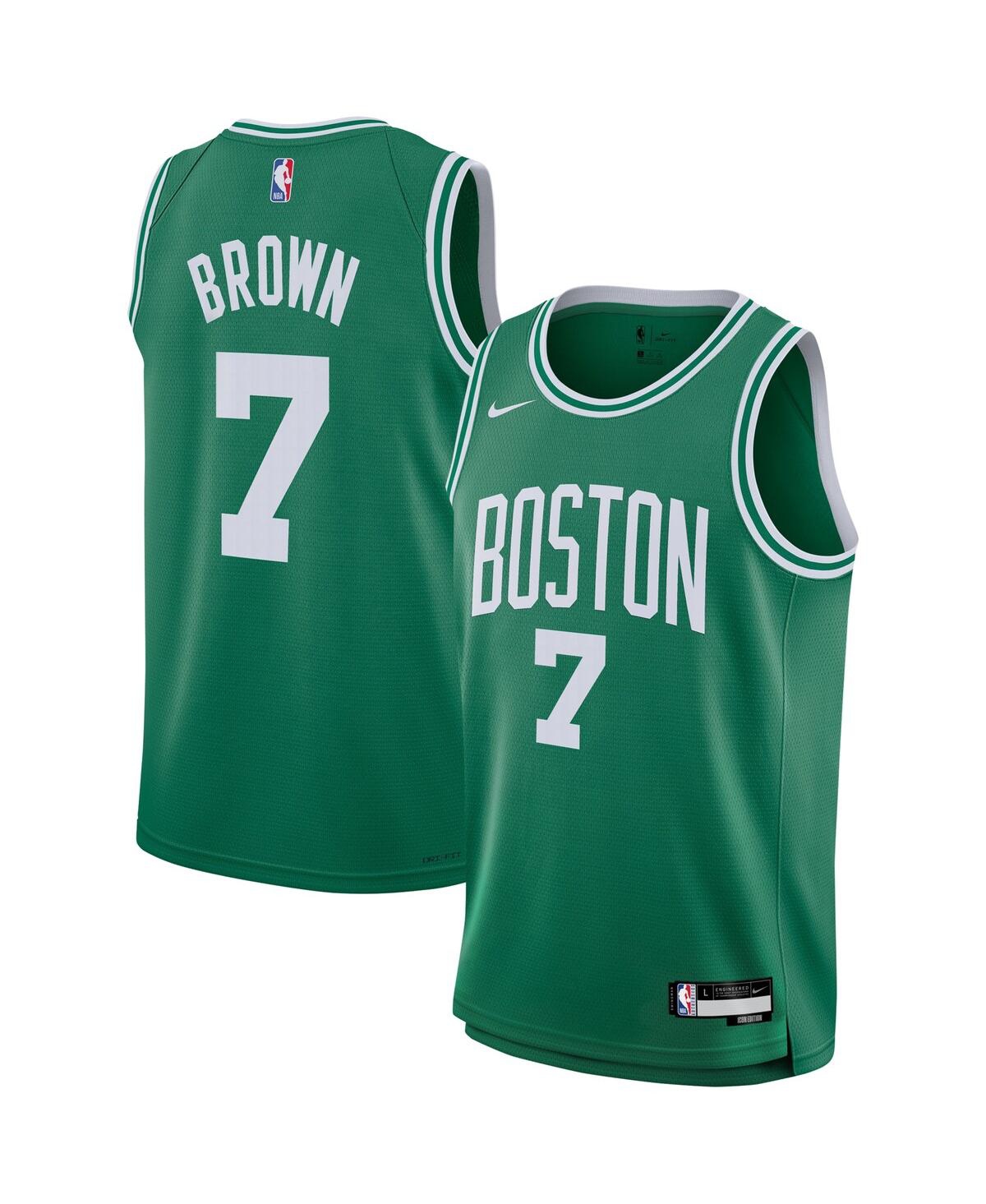 Click here for Big Boys Nike Jaylen Brown Kelly Green Boston Celt... prices