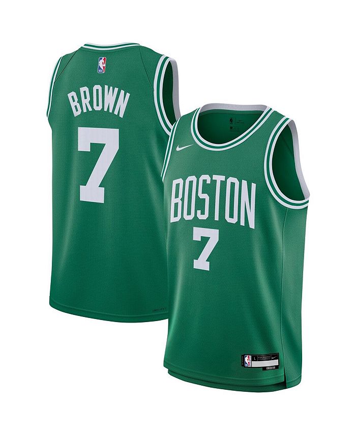 Nike Big Boys Jaylen Brown Kelly Green Boston Celtics Swingman Jersey ...