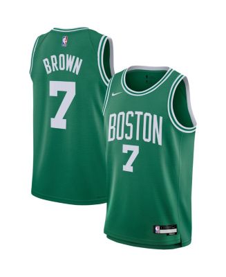Big Boys Nike Jaylen Brown Kelly Green Boston Celtics Swingman Jersey ...
