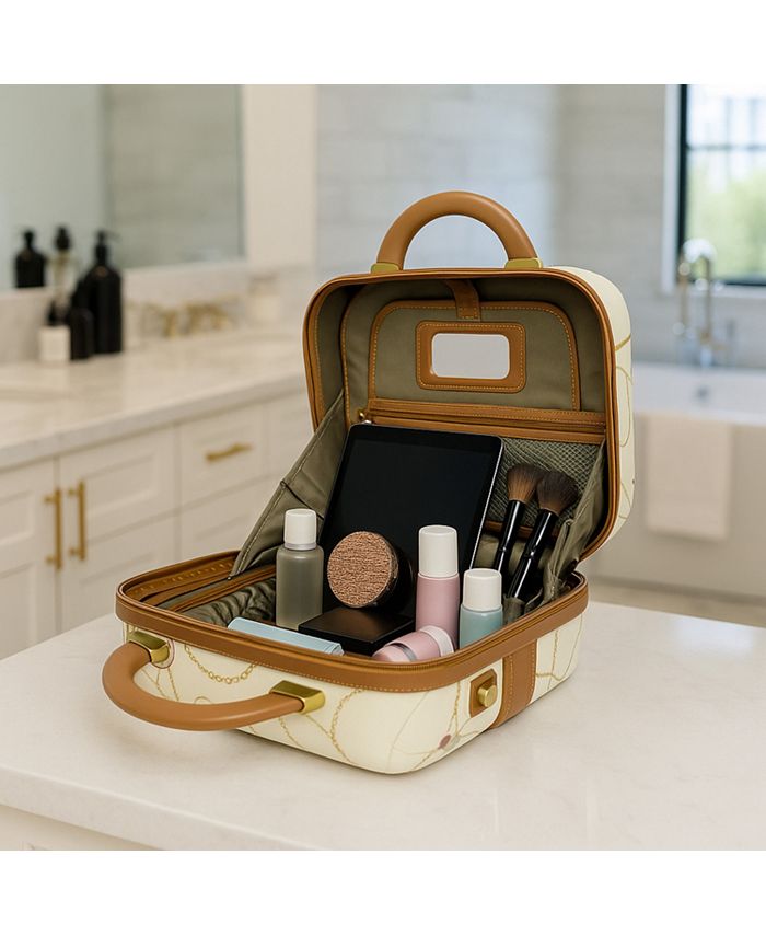 World Traveler Gatsby Vintage-Like Trunk Style Cosmetic Case - Macy's