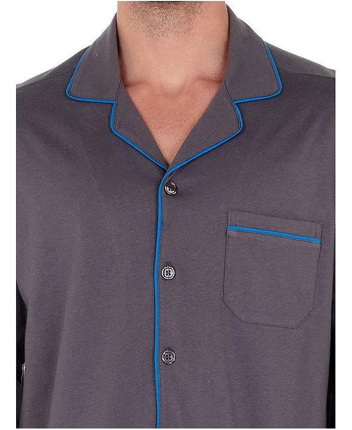 HOM USA Men's Samena Long Pajama Set - Macy's