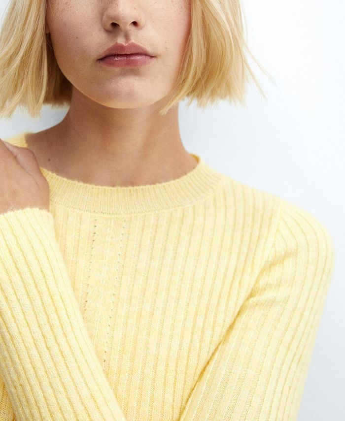 MANGO Women's Knit Midi Dress - Macy's