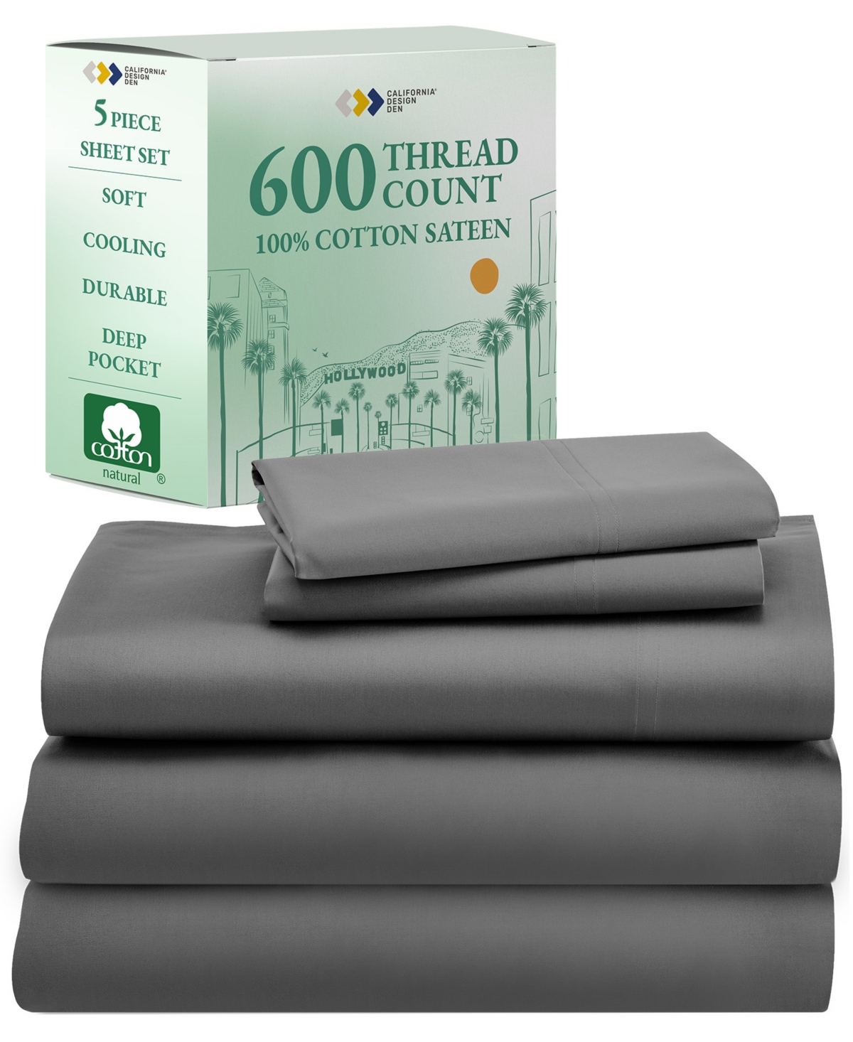 Click here for 5-Star Luxury Sheet Set  600 Thread Count Cotton S... prices