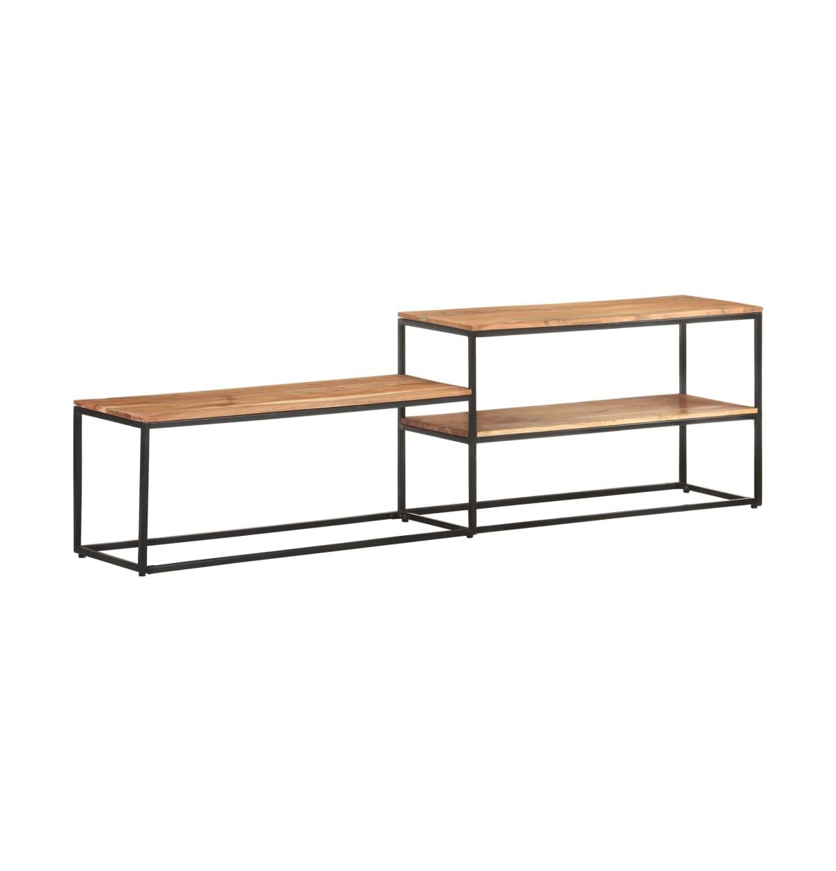 Click here for Tv Stand 70.9x11.8x19.7 Solid Wood Acacia - Brown prices