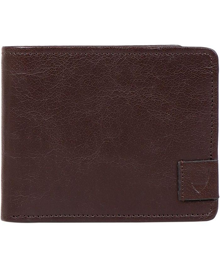 Hidesign Vespucci Genuine Leather Men's Multi-Compartment Trifold ...