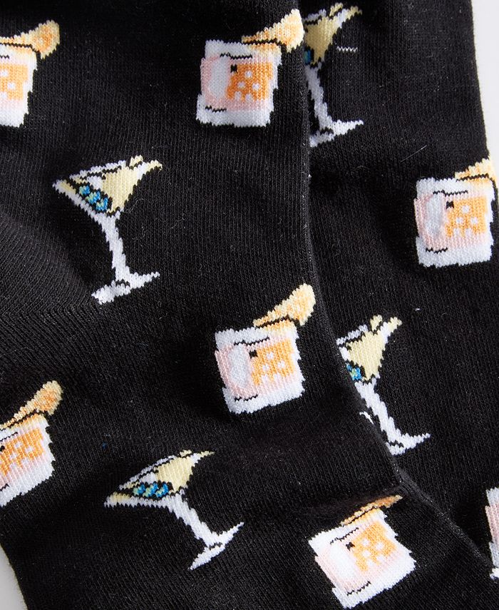 Club Room Men's Cocktail Crew Socks, Created for Macy's - Macy's