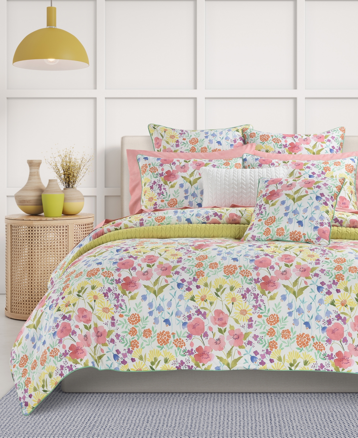 Click here for J by J Queen Jules Wildflower 3-Pc Comforter Set... prices