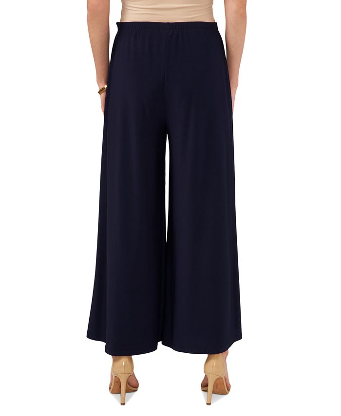 Sam & Jess Women's Relaxed Wide-Leg Pull-On Pants - Macy's