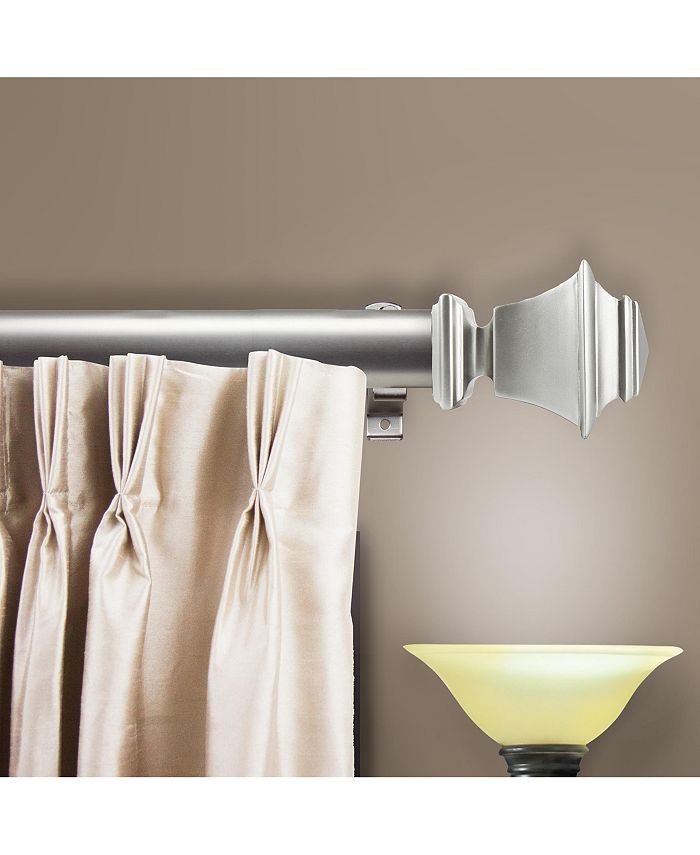 Rod Desyne Bach Decorative Traverse Rod w/ Sliders 66-120" - Macy's