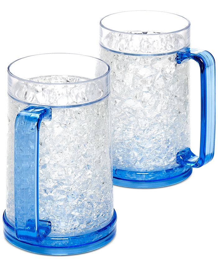 The Cellar Set of 2 Freezable Acrylic Mugs - Macy's