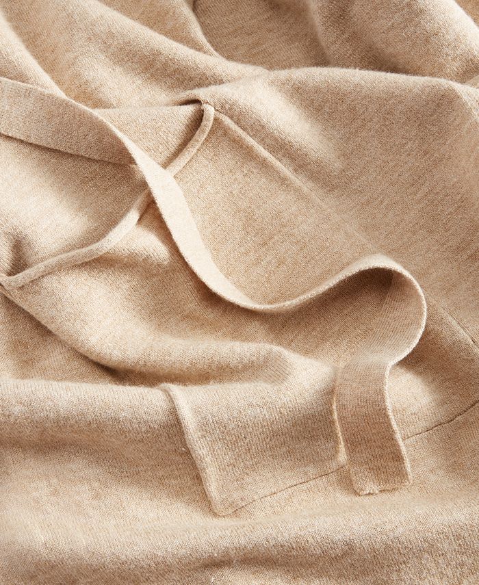 State of Day Women's Long Sweater Knit Layering Robe, Created for Macy ...