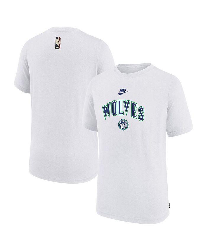 Nike Big Boys NBA White Minnesota Timberwolves 2023/24 Classic Edition ...