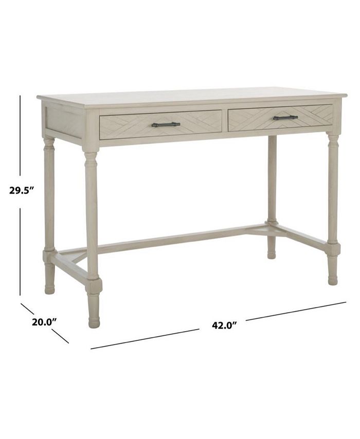 Safavieh Mckinlee 2 Drawer Desk - Macy's