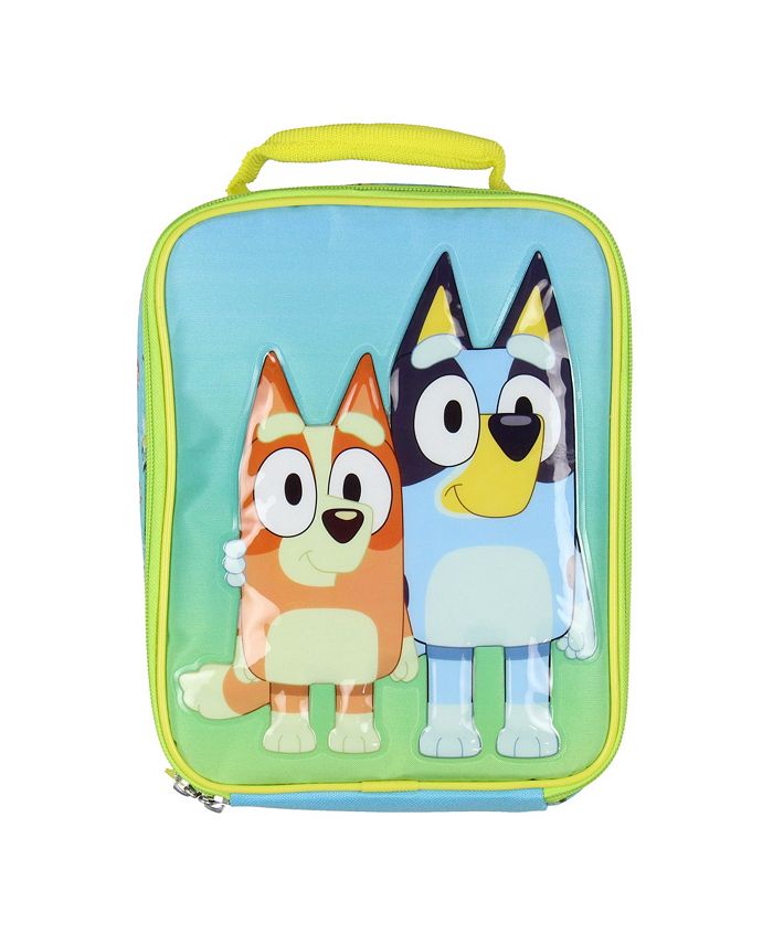 Bluey Kids Lunch Box Bluey And Bingo Raised Character Insulated Lunch ...