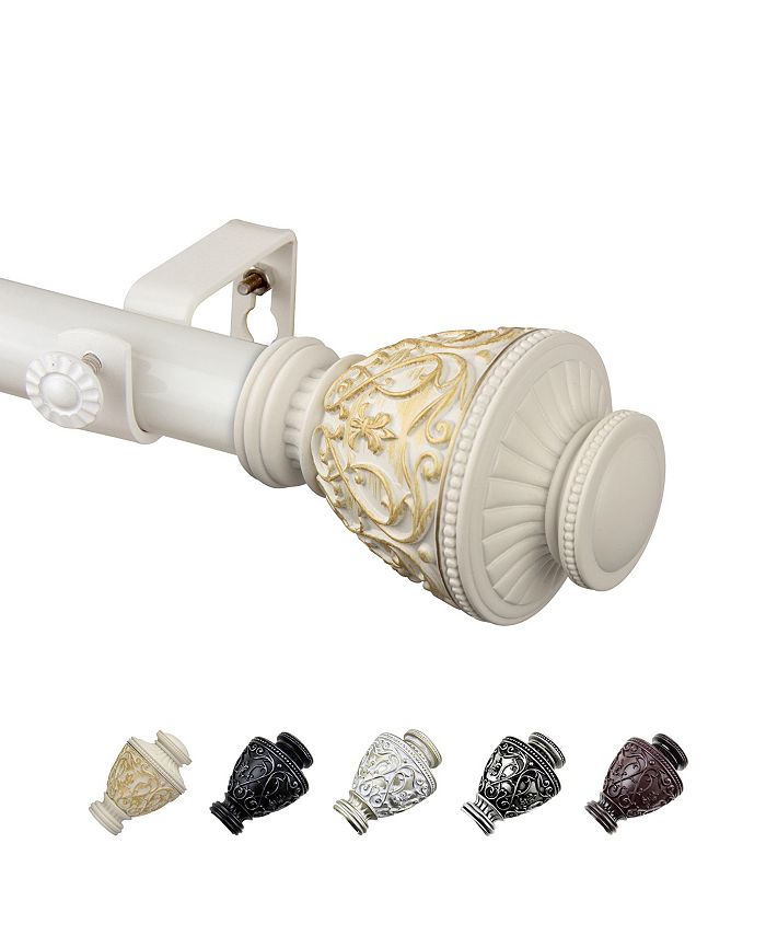 Rod Desyne Veda 1" Curtain Rod 120-170" - Macy's