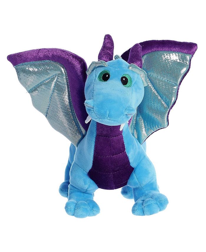 Aurora Large Blue Dragon Dinos & Dragons Ferocious Plush Toy Blue 18 ...