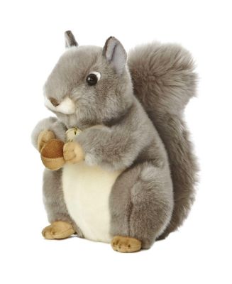 Aurora Medium Grey Squirrel Miyoni Adorable Plush Toy Gray - Macy's