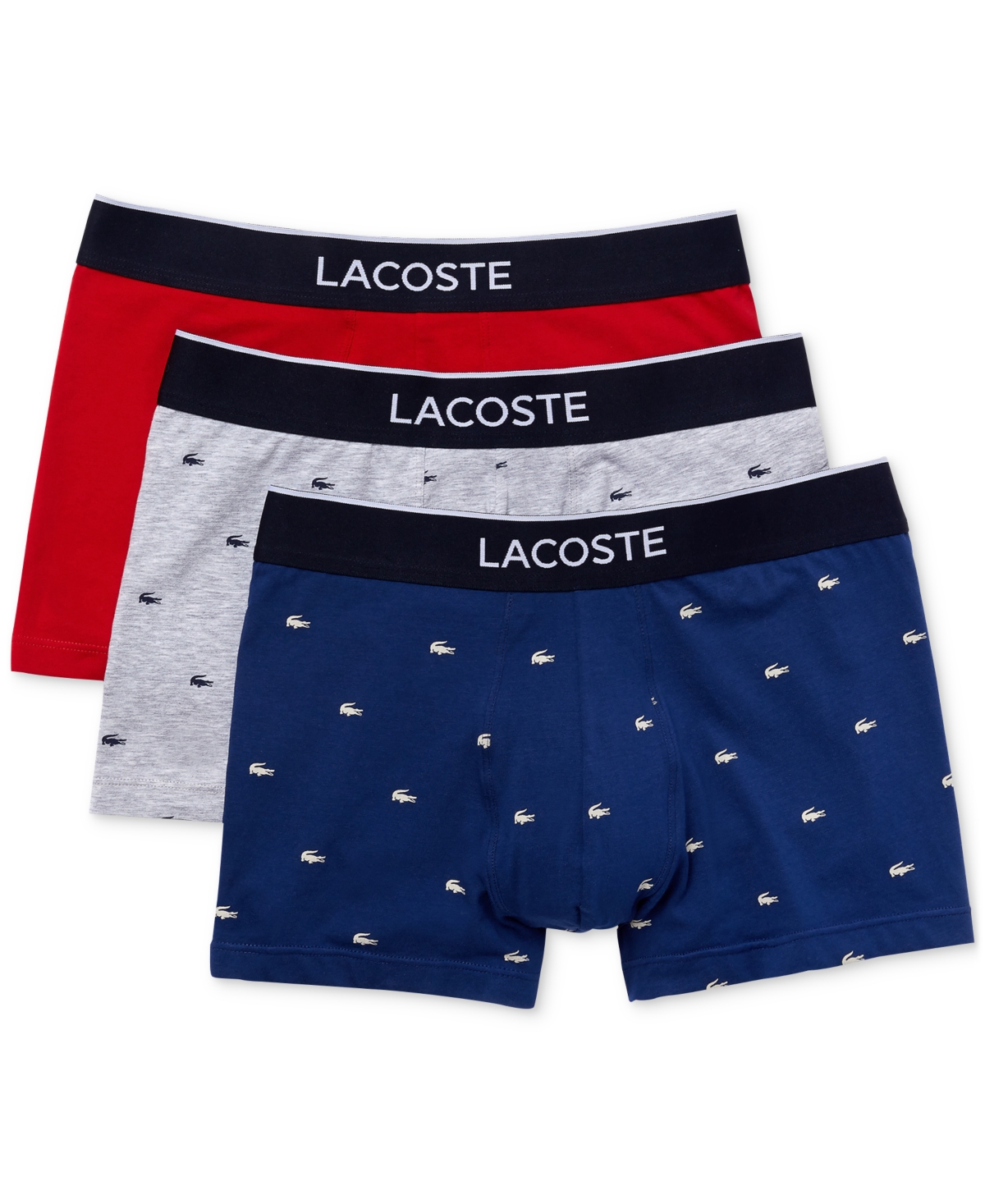Click here for Lactose Mens 3-Pack Lifestyle All Over Print Trunk... prices
