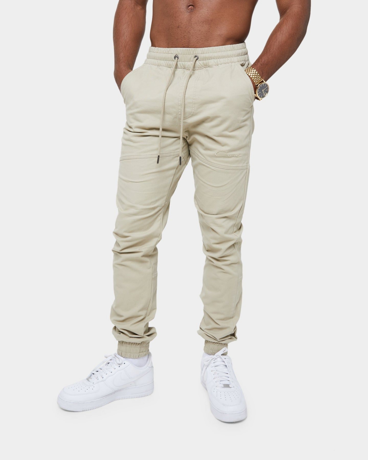 Click here for Carre Mens Premiere Jogger - Stone prices