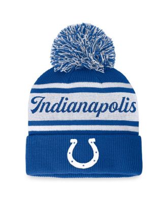 Fanatics Women's Royal Indianapolis Colts Fundamentals Cuffed Knit Hat ...