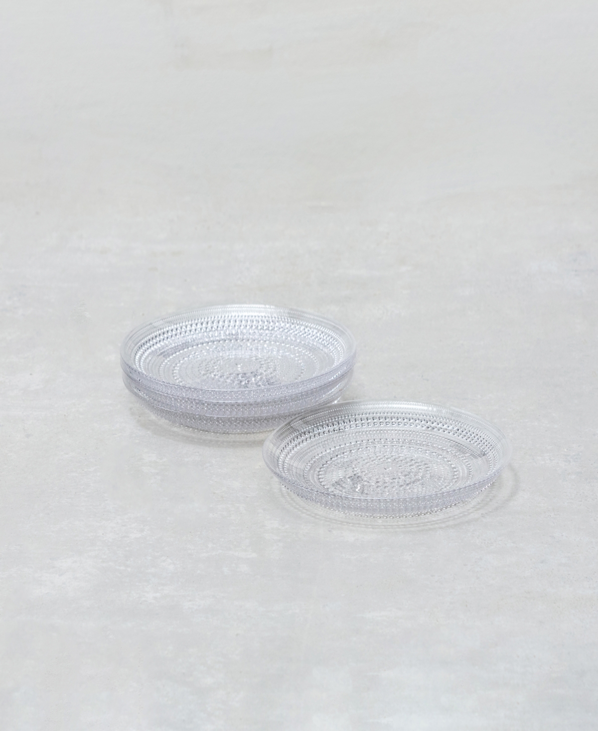 Click here for Fortessa Jupiter Salad Plates  Set of 4 - Clear prices