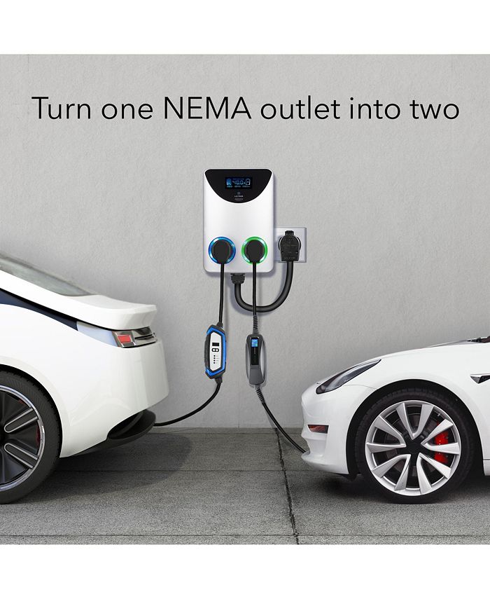 Lectron NEMA Socket Splitter for Level 2 EV Charger Installation ...