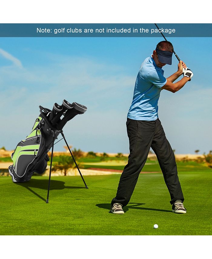 SUGIFT Golf Stand Cart Bag with 6-Way Divider Carry Pockets - Macy's