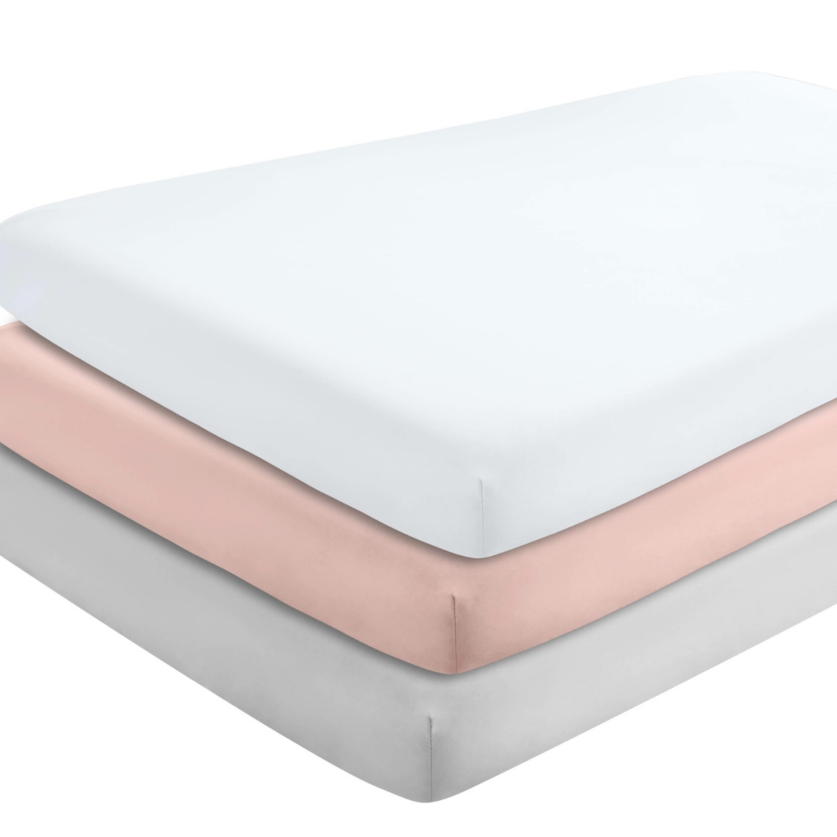 Click here for Bare Home Microfiber Fitted Crib Sheet  Pack of 3... prices