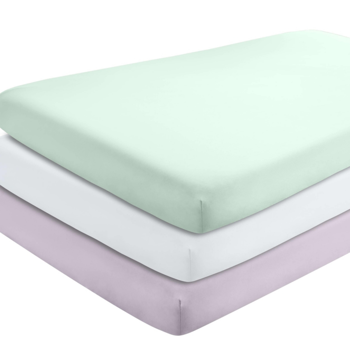 Click here for Bare Home Microfiber Fitted Crib Sheet  Pack of 3... prices