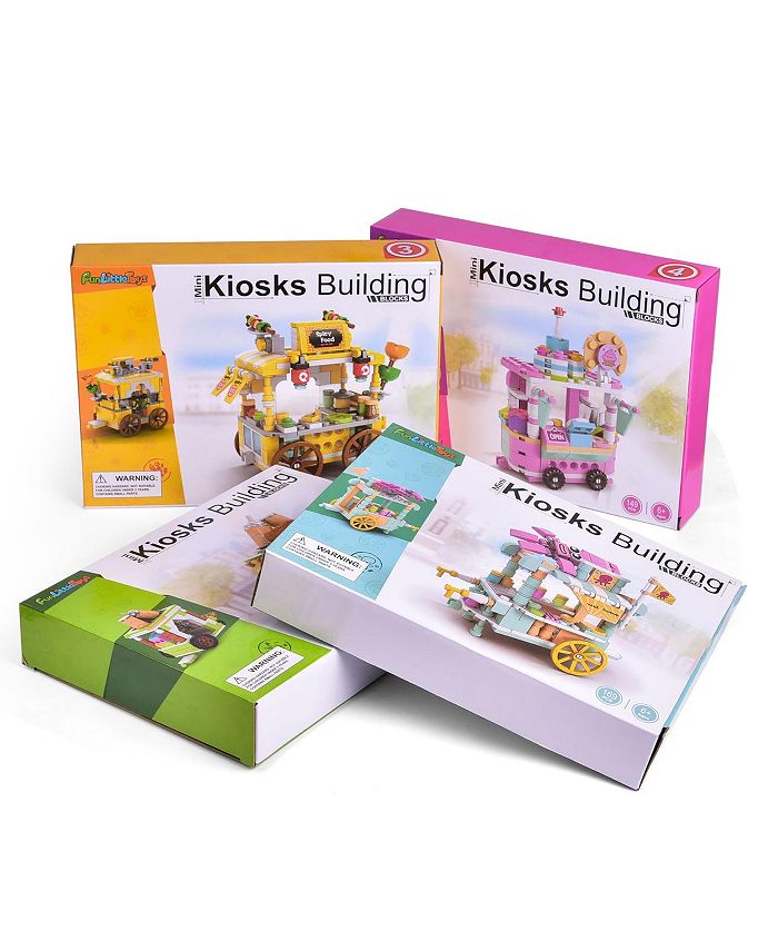 Fun Little Toys Snack Street Building Blocks - Macy's