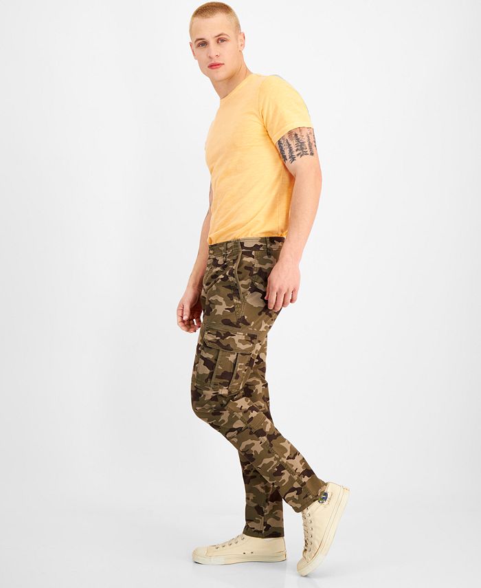 Sun + Stone Men's Morrison Camouflage Cargo Pants - Macy's