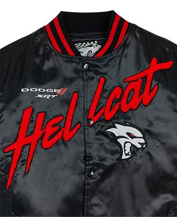Reason Men's Dodge Hellcat Flame Varsity Jacket - Macy's