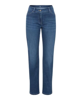 Olsen Women's Lisa Fit Straight Leg Power Stretch Jeans - Macy's