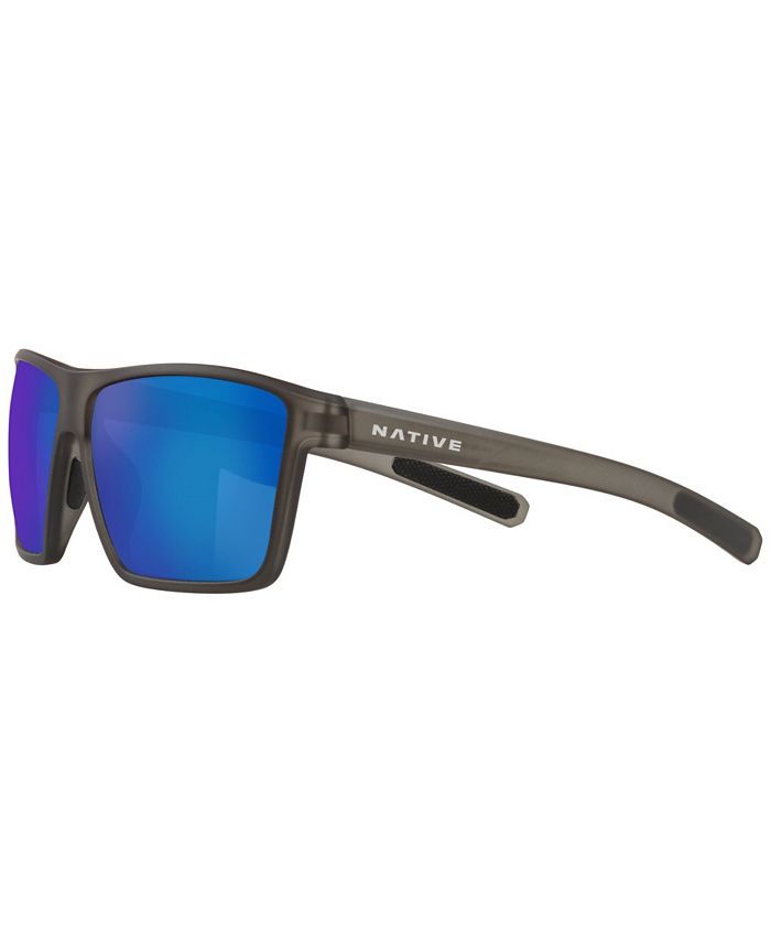 Native Eyewear Native Men's Wells XL Polarized Sunglasses, Mirror Polar ...