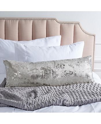 Safavieh Edmee Metallic 12" x 36" Pillow - Macy's