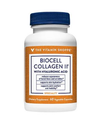 BioCell Collagen II with Hyaluronic Acid - Skin & Joint Health - 1,000 ...