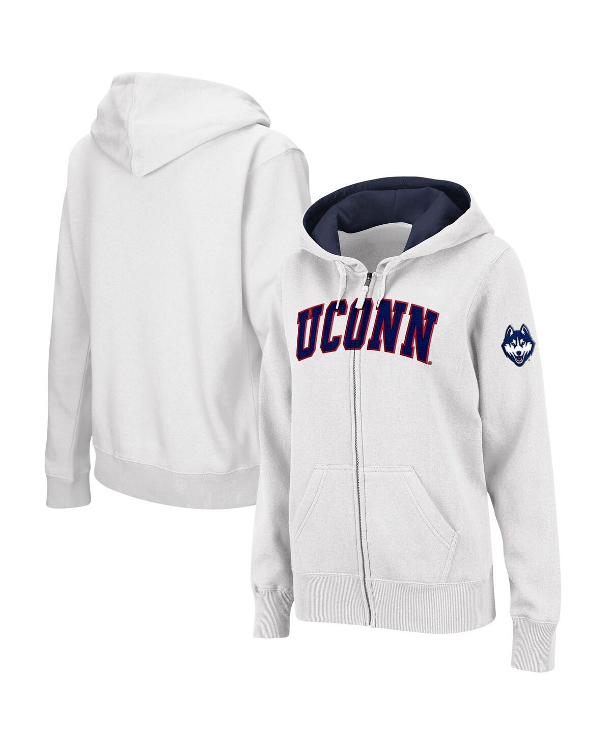 Click here for Womens Colosseum White UConn Huskies Arched Name F... prices