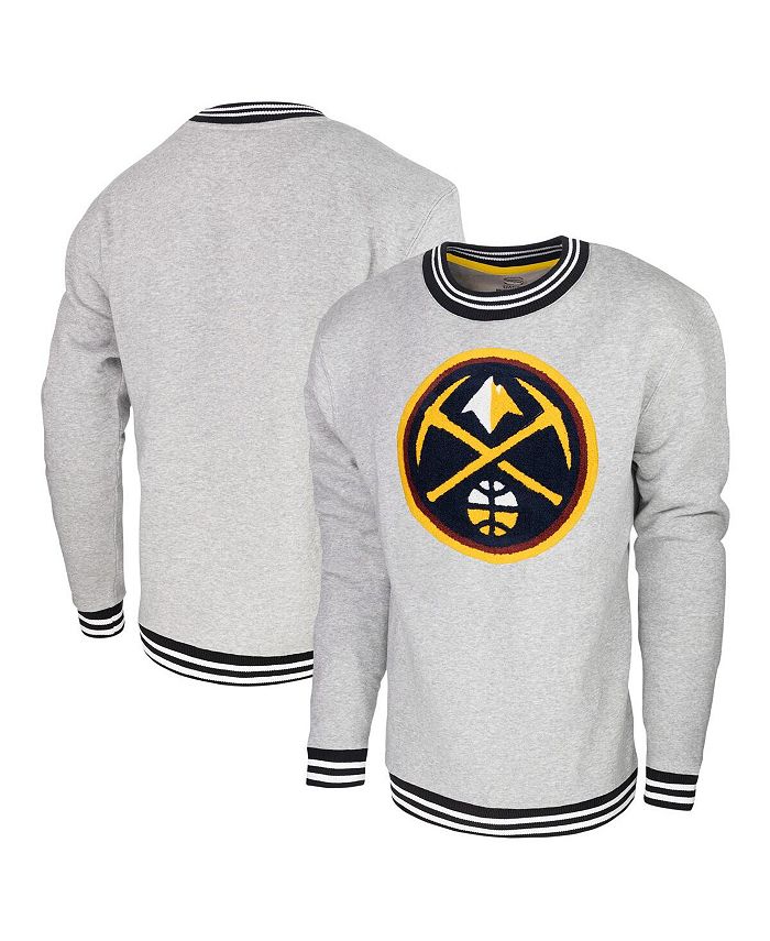 Stadium Essentials Men's Heather Gray Denver Nuggets Club Level ...