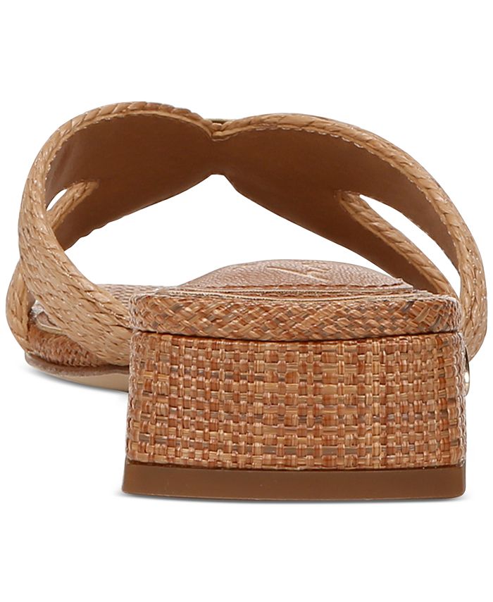 Circus NY by Sam Edelman Women's Joella Weave Block-Heel Slide Sandals ...